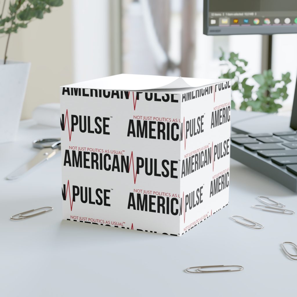 American Pulse Note Cube - The American Pulse